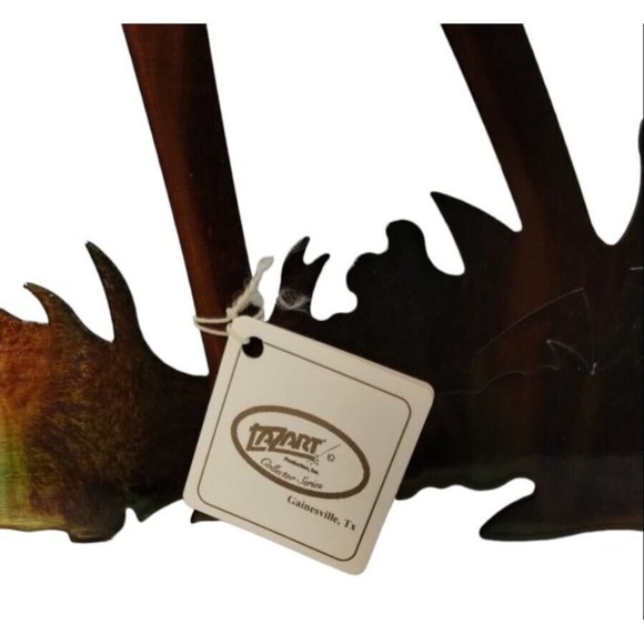 Lazart | Wall Decor | Lazart Ruby Buck Solo Deer 24 Inch Metal Laser ...